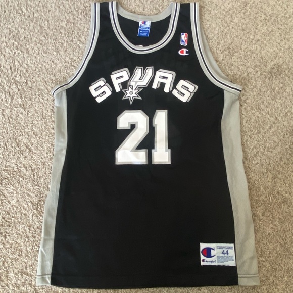 Champion | Shirts | Vintage Tim Duncan Jersey | Poshmark